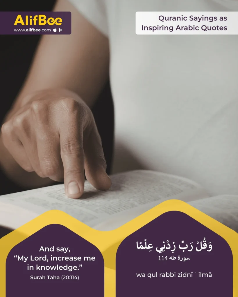 13 Motivational Quotes in Arabic with English Translation