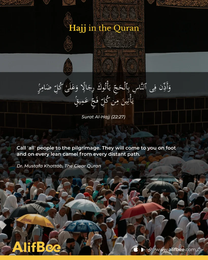 Hajj Meaning in Arabic: Root, Pronunciation, Examples